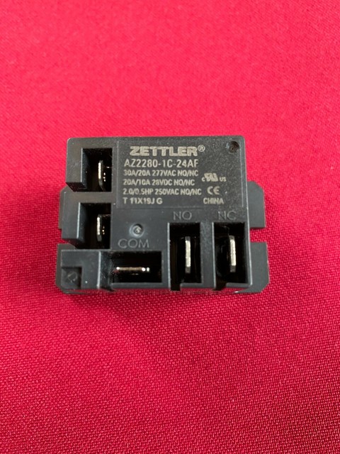ZETTLER Relay Az2280-1a-24a 30 Amp SPST 24 VAC Coil for sale online | eBay