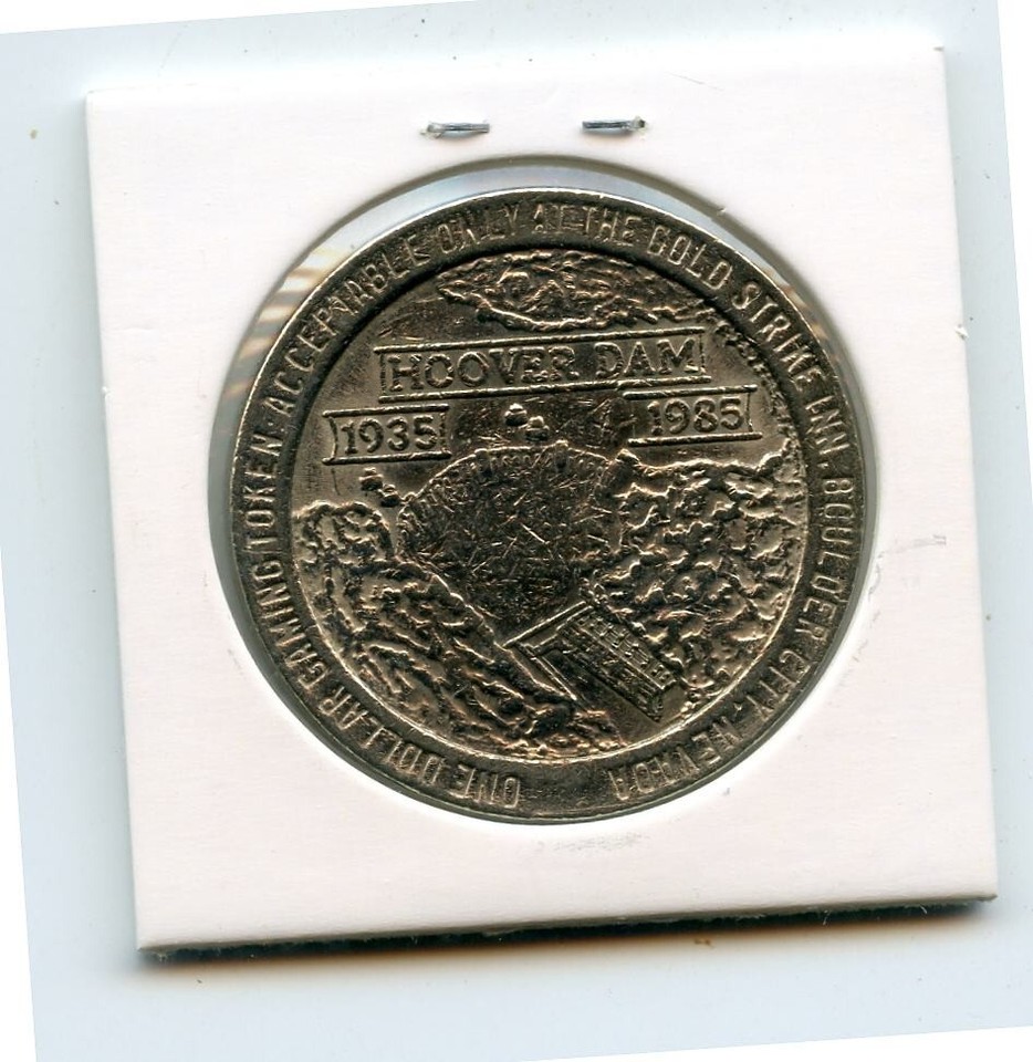 1.00 Token from the Gold Strike Inn Casino Boulder City Nevada NCM 1985 ...