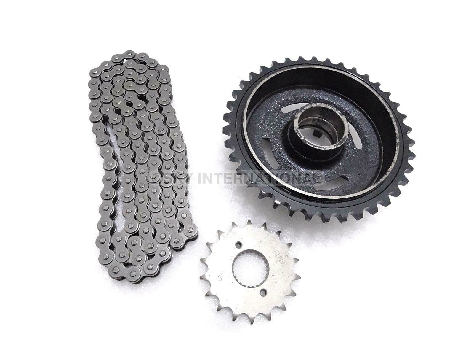 Complete Chain Sprockets Set Compatible With Royal Enfield Classic Uce ...