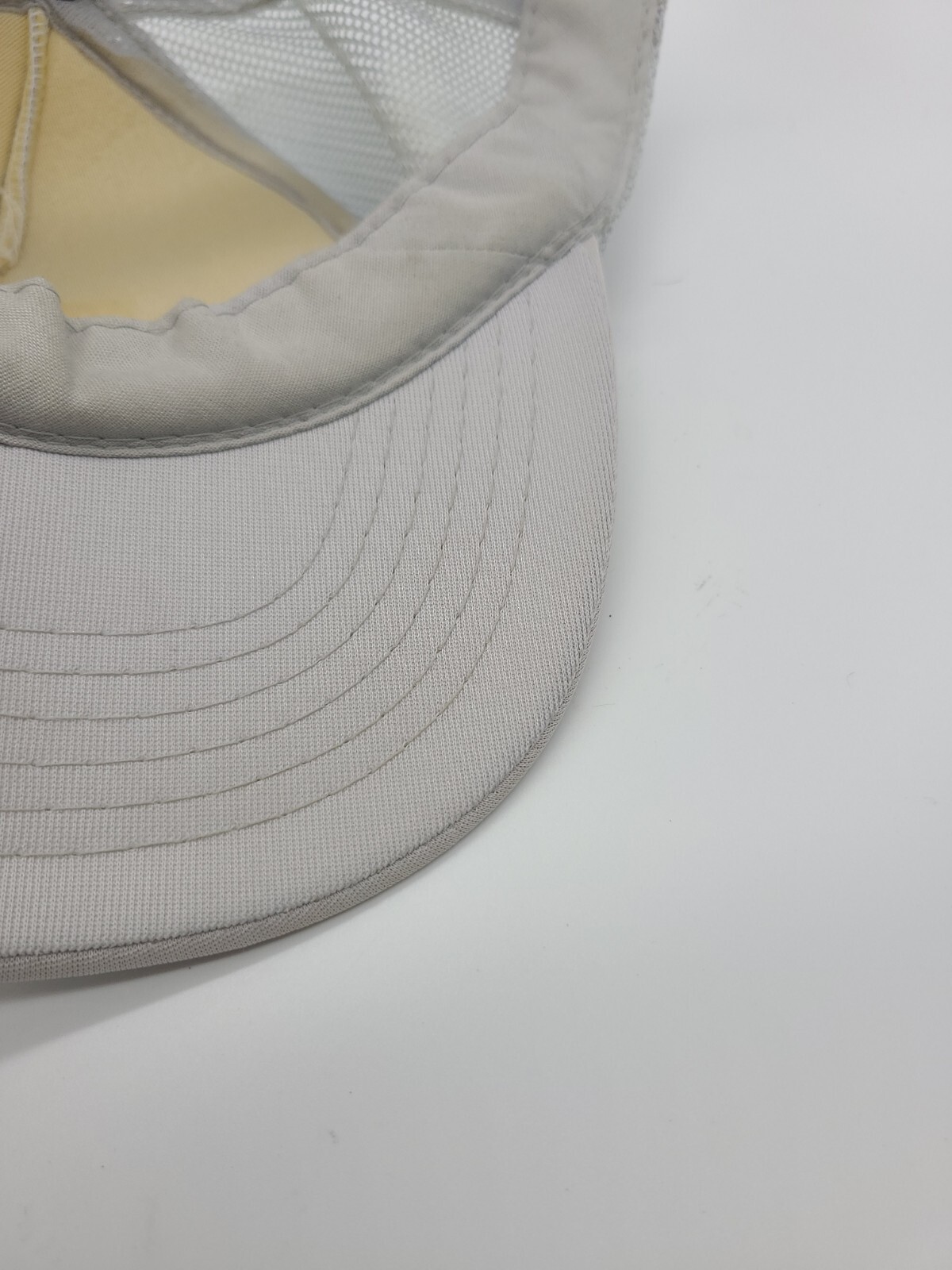 IBM Hat 1980's Vintage Gray Puffy Mesh Snapback Ball … - Gem