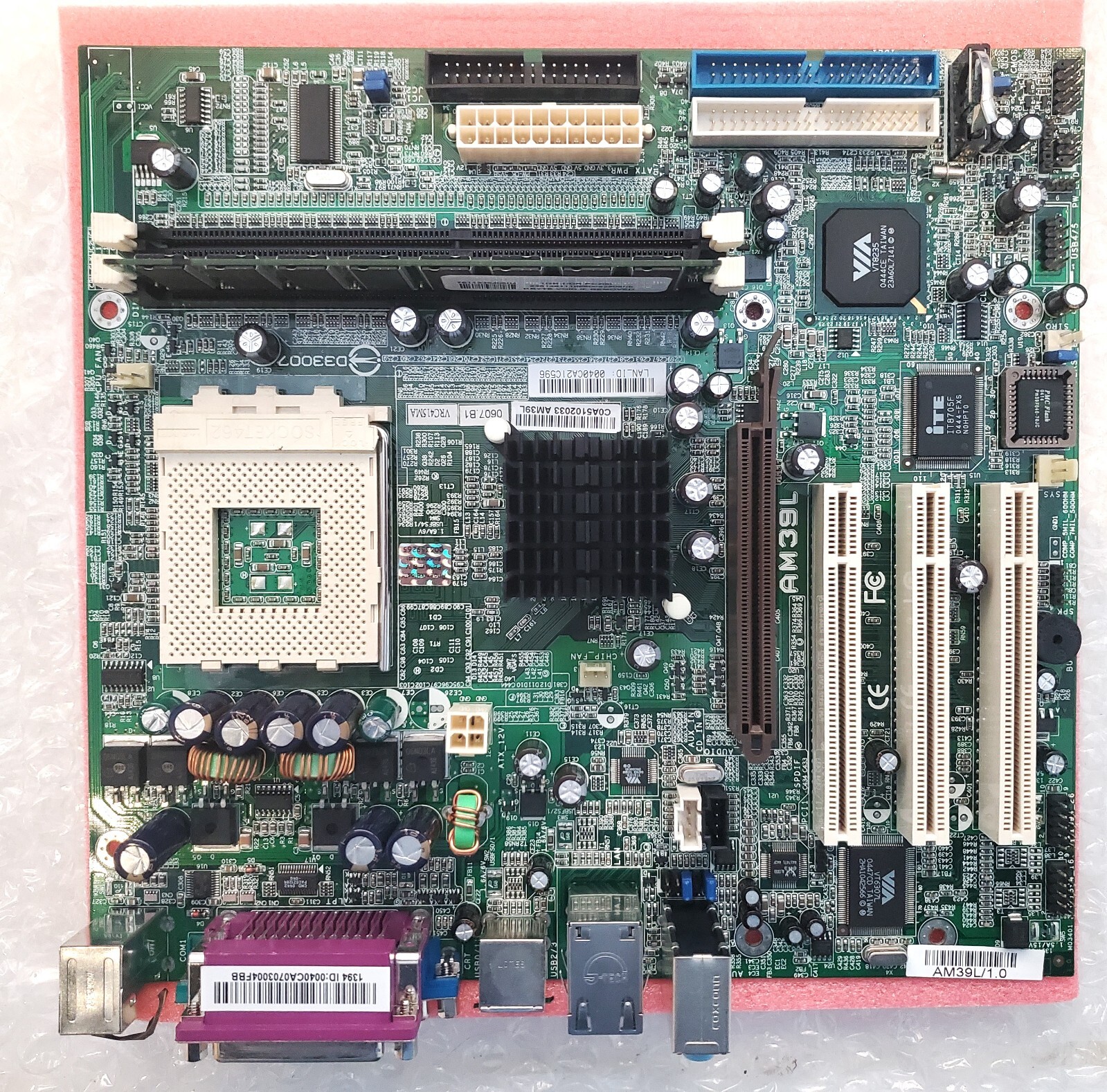 FIC AM39L Rev. 1.0 AMD socket 462/A mATX motherboard, 1GB DDR400 ...