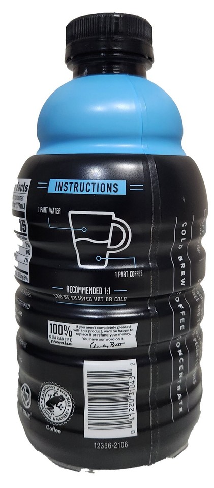 HEB Cafe Ole Cold Brew Coffee Concentrate Texas Pecan 64 fluid oz. | eBay