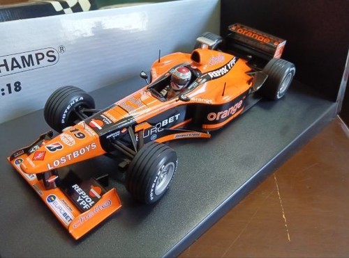 1/18 Minichamps F1 Arrows A21 Verstappen 19 2000 | eBay