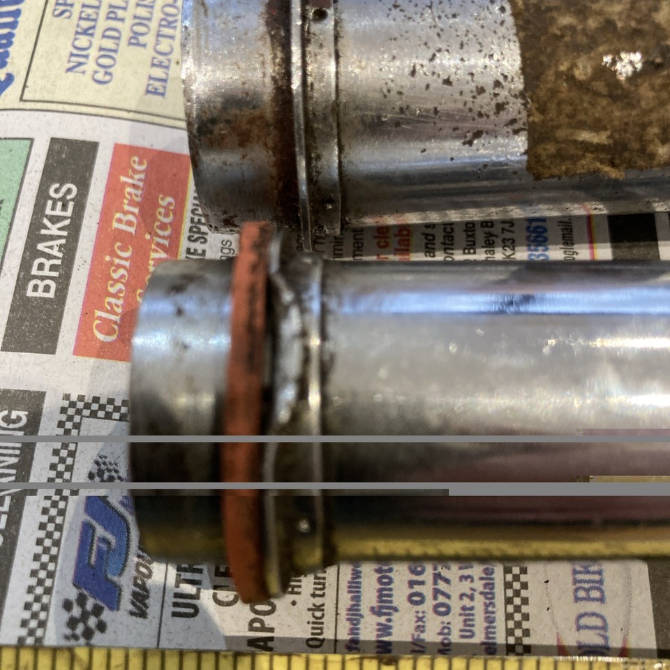 Pair Of Vintage Triumph Motorcycle Push Rod Tubes | eBay UK