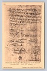 British Museum 1588 Spanish Armada Council of War Resolution Postcard ...