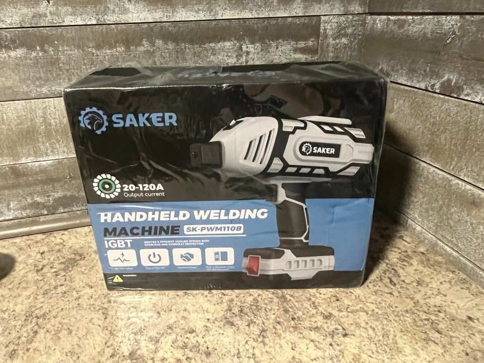 Saker Handheld Welding Machine 20-120A Output Current / Sk-PWM110B IGBT ...