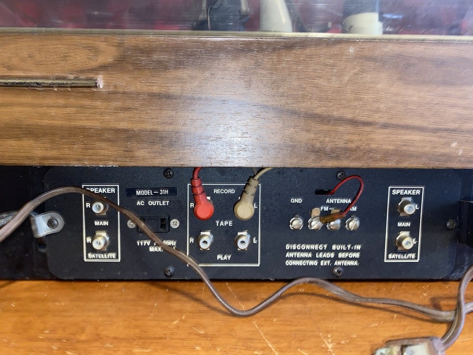 ELECTROPHONIC Solid State Modular Stereo System PKT-214E Turntable 8 ...