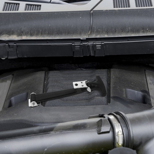 Black Lid Latch Strap Rubber Universal Quick Release Hood Latches ...