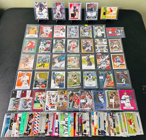 HUGE SPORTS CARD LOT! Jersey PATCH AUTO RC PRIZM Shohei Ohtani, Patrick ...