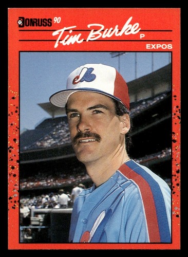1990 Donruss Tim Burke #334 Montreal Expos | eBay