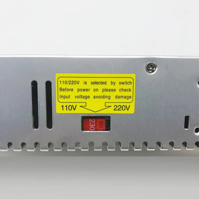 480W 10A 0-48V Adjustable Switching Power Supply HJS-480-0-48 + Digital ...