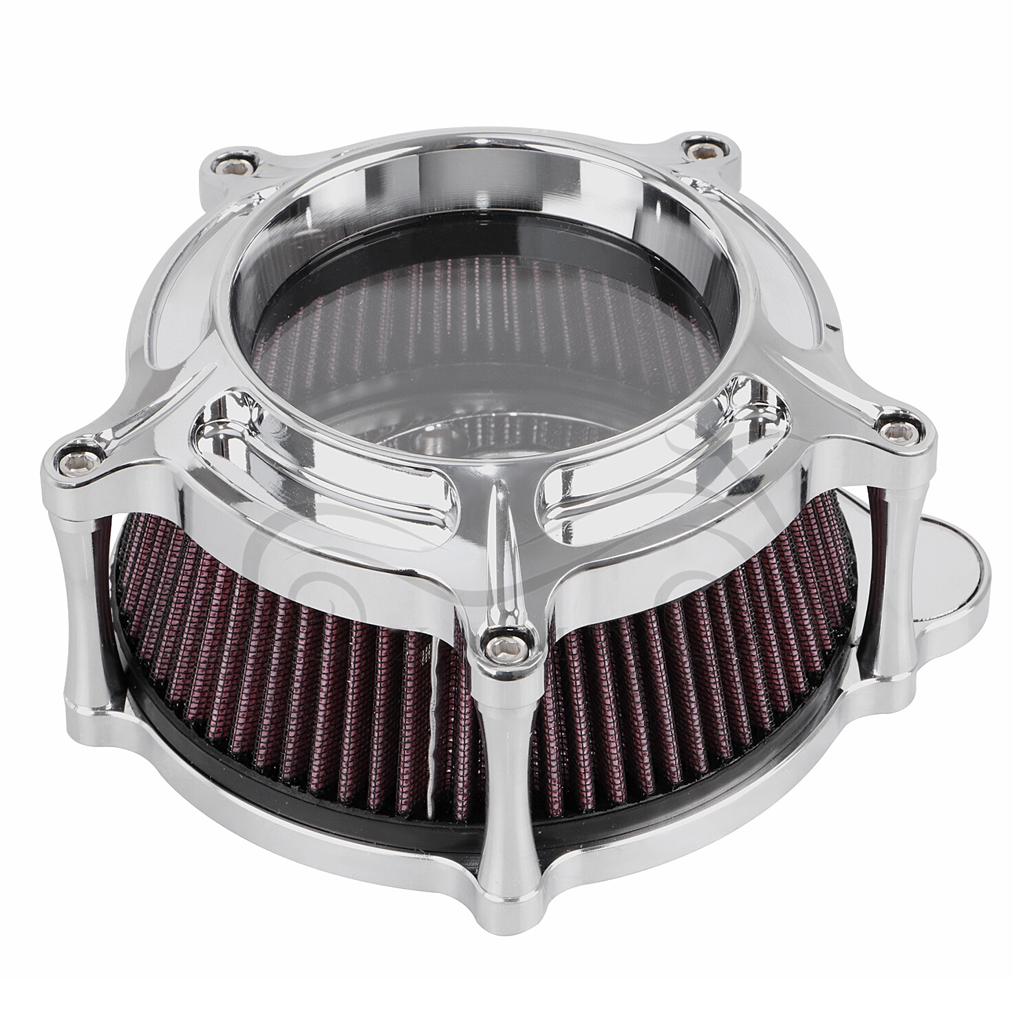 Clarity Air Cleaner Red Intake Filter For Harley Electra Road Street ...