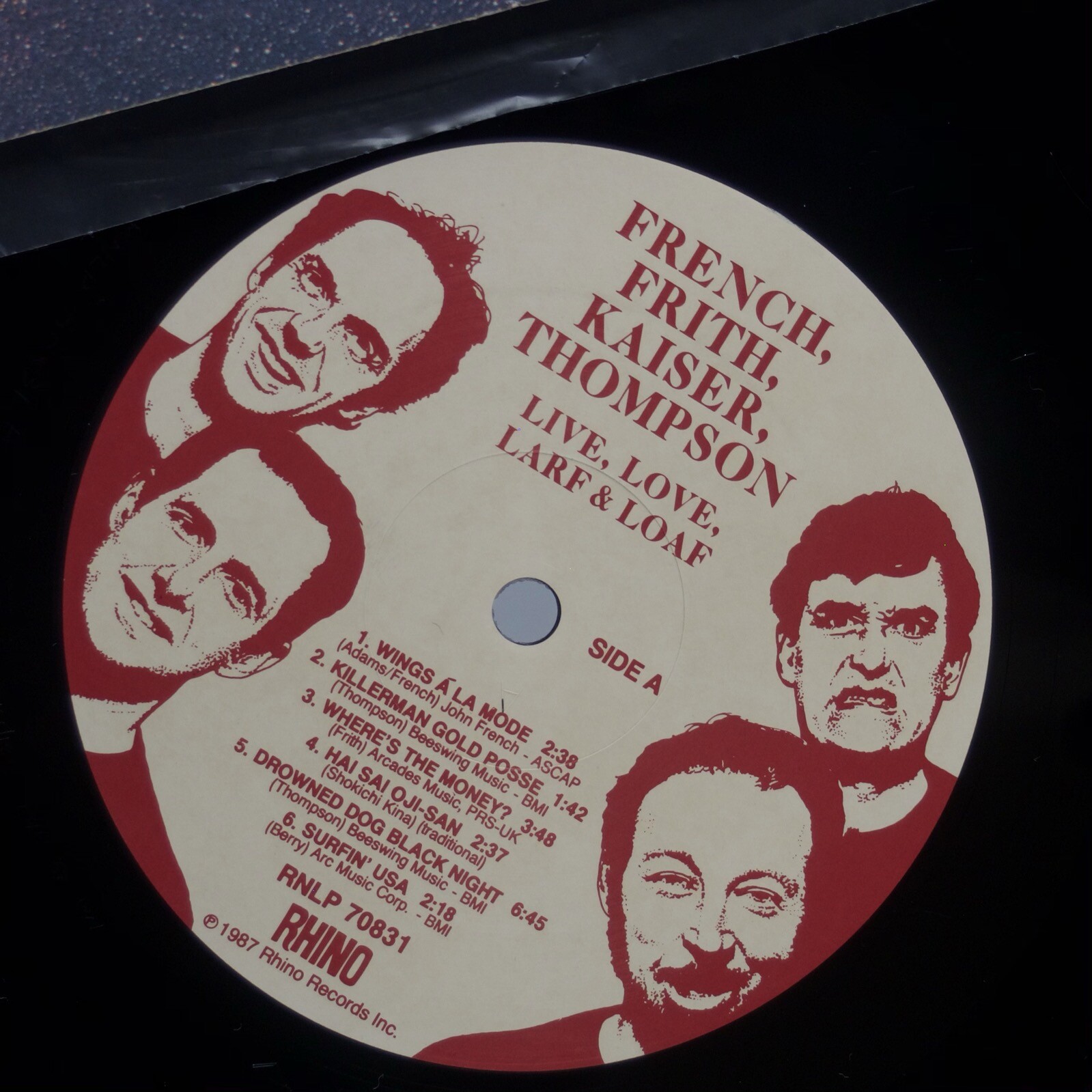 FRENCH, FRITH, KAISER, THOMPSON: Live Love Larg & Loaf Rhino Fred Art ...