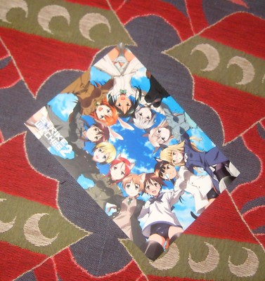 Strike Witches 2 Anime Japan Funimation Promo Promotional Card Ad Comic ...