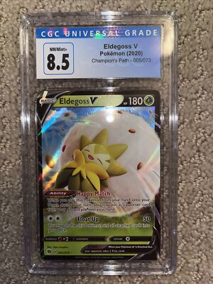 Eldegoss V Pokémon TCG 2020 Champions Path 005/073 CGC 8.5 | eBay