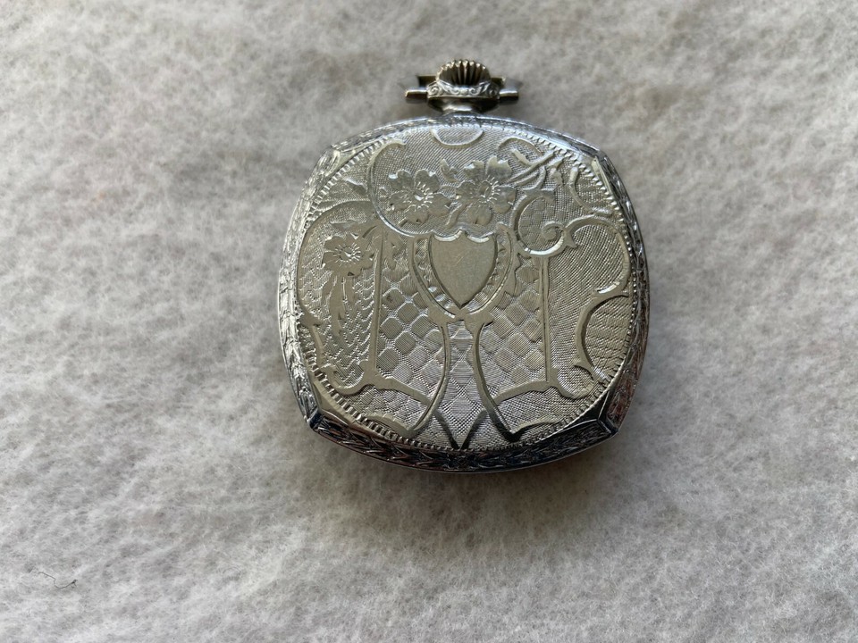 6 Jewels Windsor Mechanical Wind Up Vintage Pocket Watch | eBay