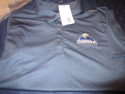 NWT CLIQUE MLB MINOR LEAGUE BASEBALL TRENTON THUNDER WOMENS POLO SHIRT ...