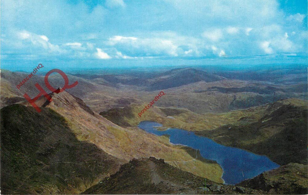 Picture Postcard; Grib-Goch and Llyn Llydaw from Snowdon [Salmon] | eBay UK