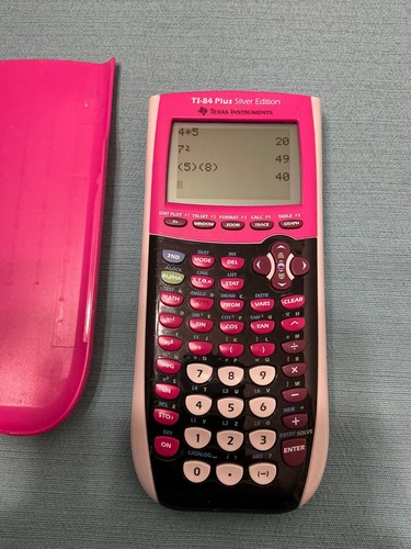 Texas Instrument 84 Plus Silver Edition graphing Calculator | eBay