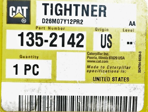 Caterpillar/CAT Tightner 135-2142 NOS | eBay