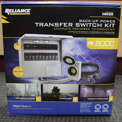 Transfer Switches - 10 Circuit Transfer Switch