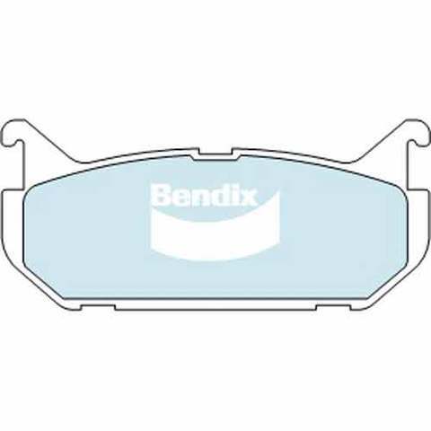 Fits Mazda 626 GE Series Sedan Hatch 2WD 91-97 Rear Disc Brake Pads ...