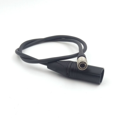 Sound Devices Power Cable 12V HRS 4pin to XLR 4pin Male for Zoom F4/F8 ...