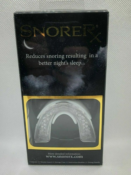 Apnea Sciences SnoreRx Anti Snore Mouthpiece for sale online | eBay