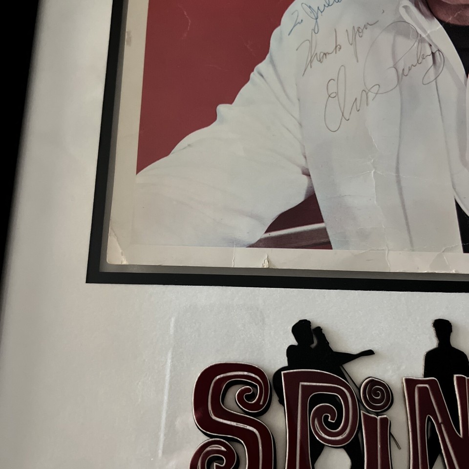 Elvis Presley SIGNED Large Photo Spinout Autograph Frame d PSA/DNA ...