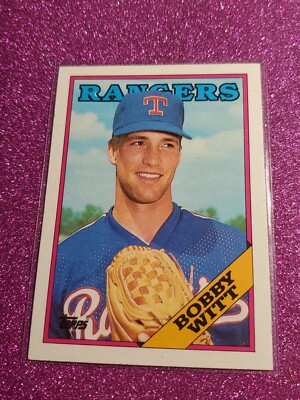 1988 Topps Bobby Witt Texas Rangers #747 | eBay