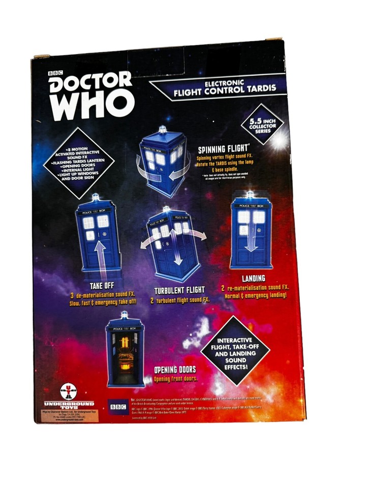 Doctor Who Electronic Flight Control Tardis With Lights And Sounds | eBay