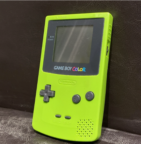 Nintendo Game Boy Color Kiwi Lime Green Handheld Console System Tested ...