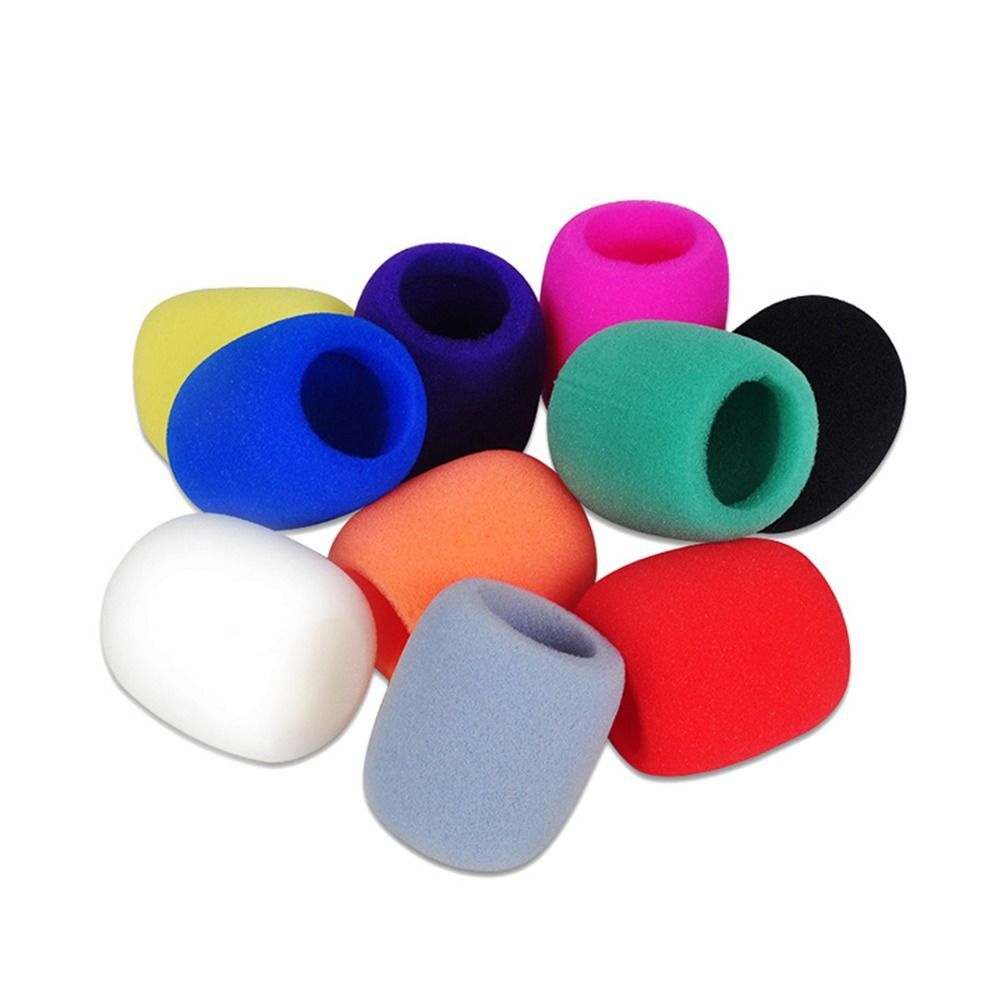 10PCS Colorful Microphone Covers Foam Mic Covers for Microphones ...