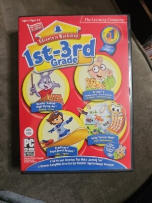 Adventure Workshop 1st-3rd Grade (2006, CD-ROM ) Ages 5-9 The Learning Company | eBay