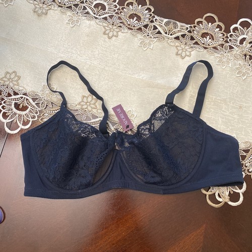 Adore Me Underwire Full Bra size 32B Blue | eBay