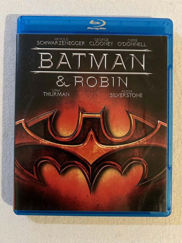Batman & Robin (Blu-ray, 1997) *DC Comics* * George Clooney* *Uma ...