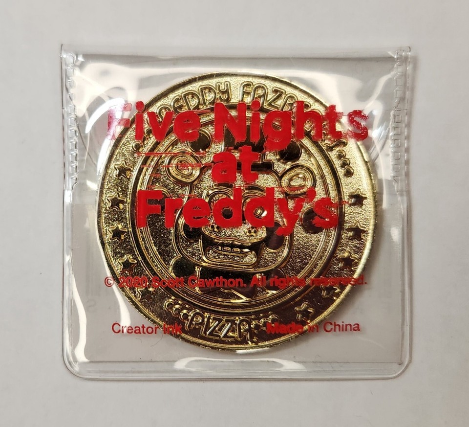 Creator Ink Faz Coin #579 2020 Original Series Coin Five Nights at ...