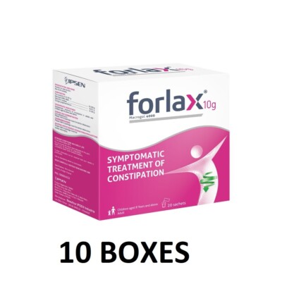 NEW Forlax Powder [10g x 20's] For Constipation Relief 10 Boxes | eBay ...