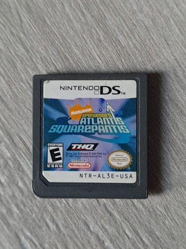 Spongebob's Atlantis Squarepantis - Nintendo DS Game Only | eBay