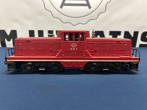 Lionel Postwar Lehigh Valley #627 Center Cab Switcher Diesel Engine (2 ...