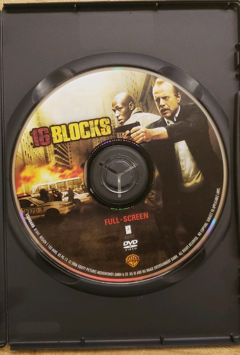 16 Blocks (DVD, 2006) 12569810419| eBay