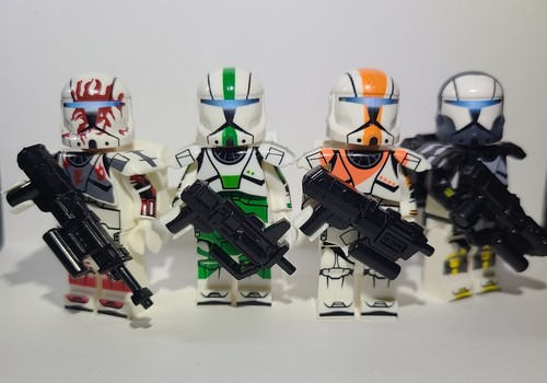 CUSTOM Lego Star Wars: Delta Squad Clone Minifigures From Republic ...