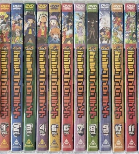 Digimon Frontier Complete DVD Set Vol.1–11 + Movie Total 12 Discs ...