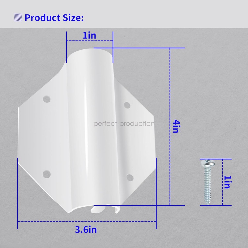 Side Mount Flag Holder Steel Side Mount Wall Mount Bracket with Screws ...