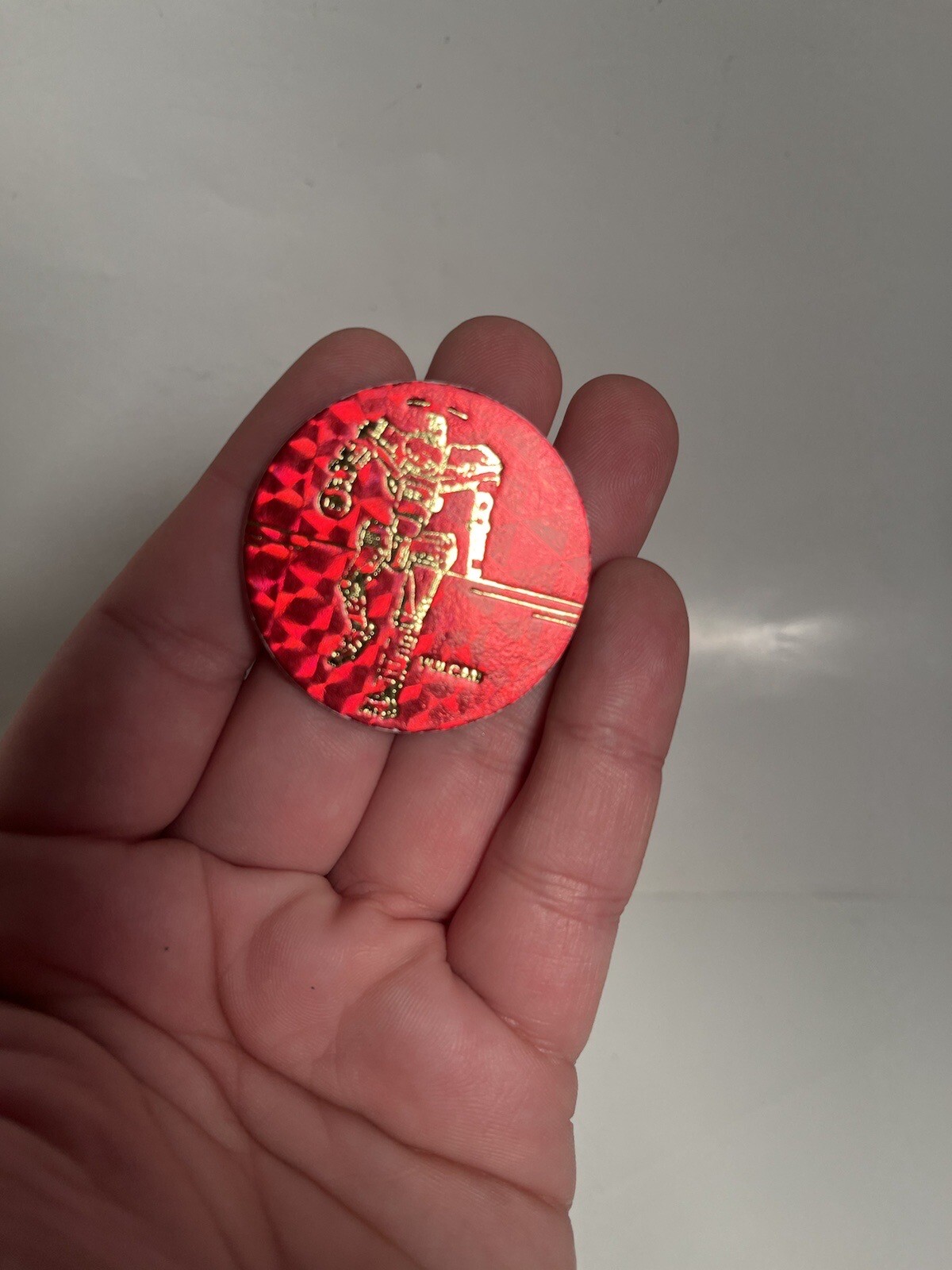 Vntg POG 1990s Vulcan Robot Transformers Toy Milk Bottle Cap Game Shiny ...