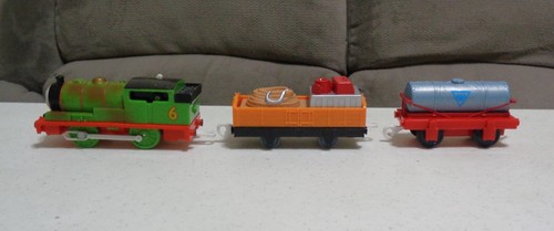 Thomas & Friends Trackmaster Percy & The Search Cars Motorized Train ...