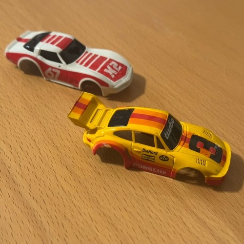 TYCO PORSCHE 935 & CHEVROLET CORVETTE SLOT CAR SHELLS LOT OF 2 X2 | eBay
