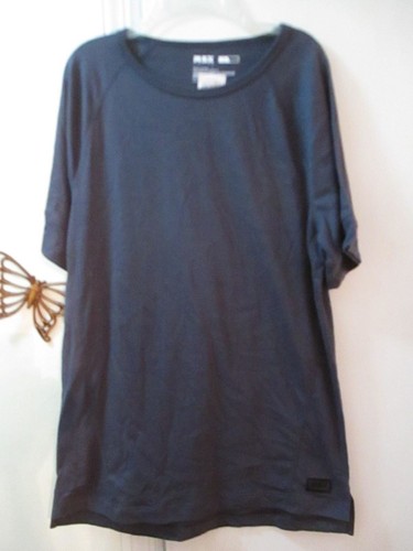 MSX Gray Cotton/Polyester Stretchy Knit Short Sleeve Shirt Size S - New ...