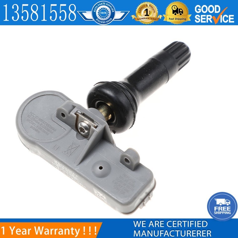 4pcs TPMS Tire Pressure Sensor 13581558 For Chevy GMC Cadillac Buick ...