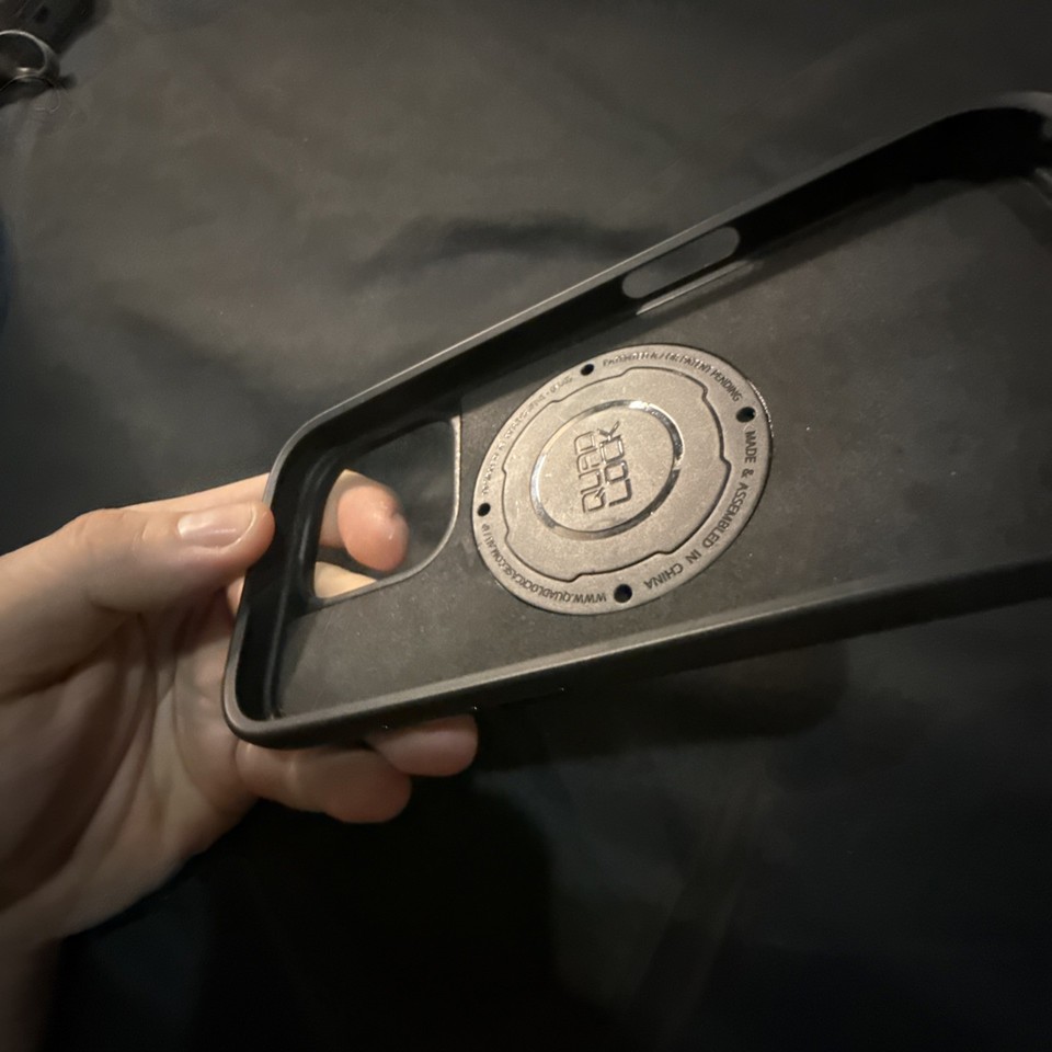 Quad Lock Case iPhone 16 Pro - Black - Used See photos | eBay